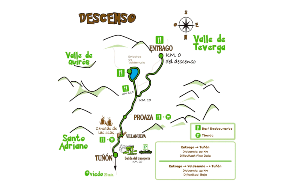 Alquiler bicis senda del oso Asturias - CBTT Valles del Oso